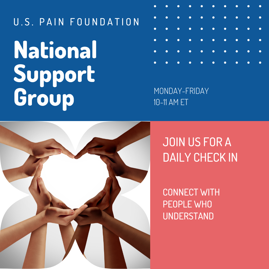 New - National support groups for chronic pain - Pain Connection